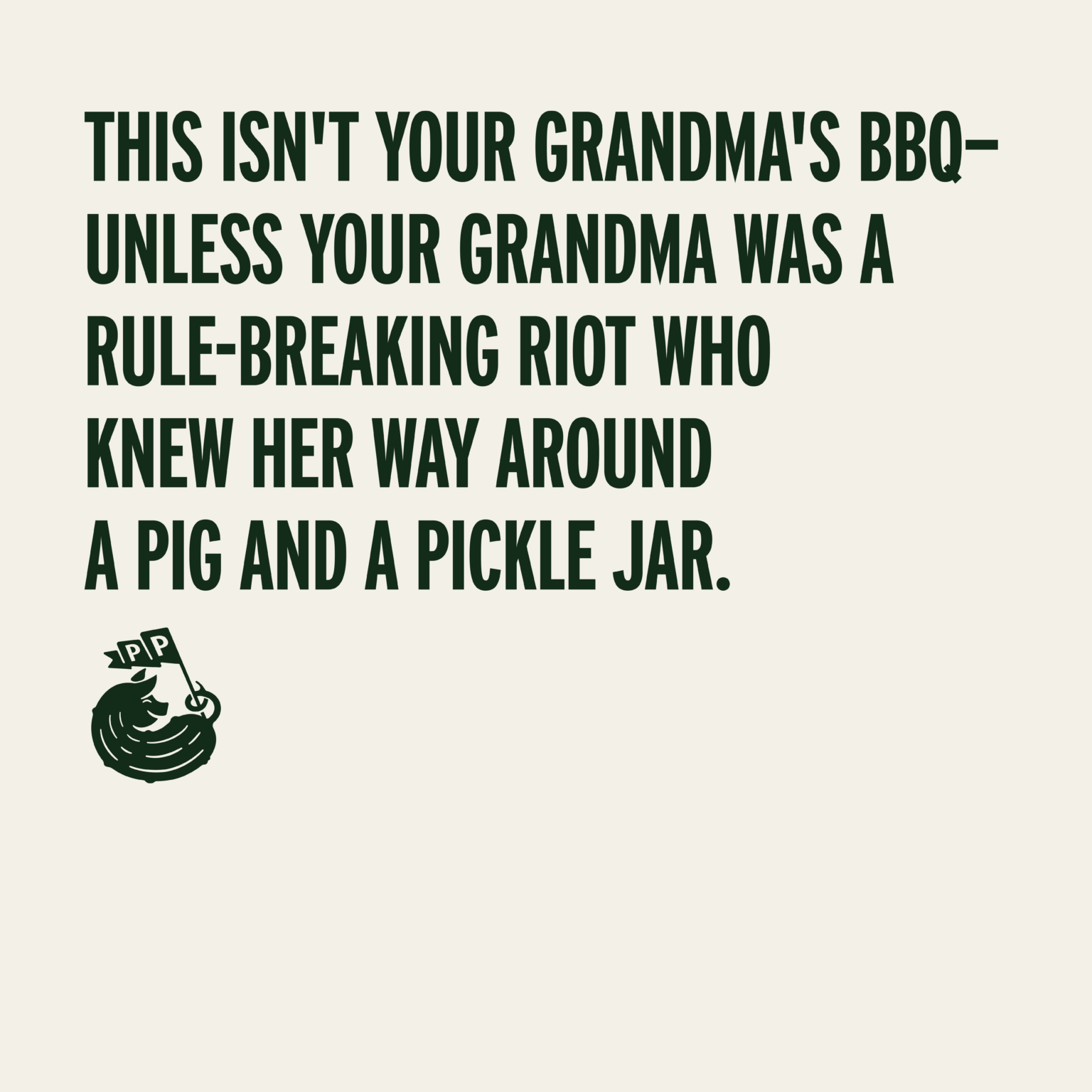 PICKLED PIG – Cj Cawley Design